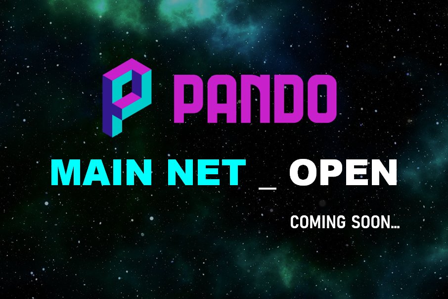 Pando Software on Twitter: "🔥#PANDO 의 #메인넷 이 곧 공개됩니다!🔥 블록체인 기술을 이용한 PANDO 생태계의 진정한 출발로 PANDO ...