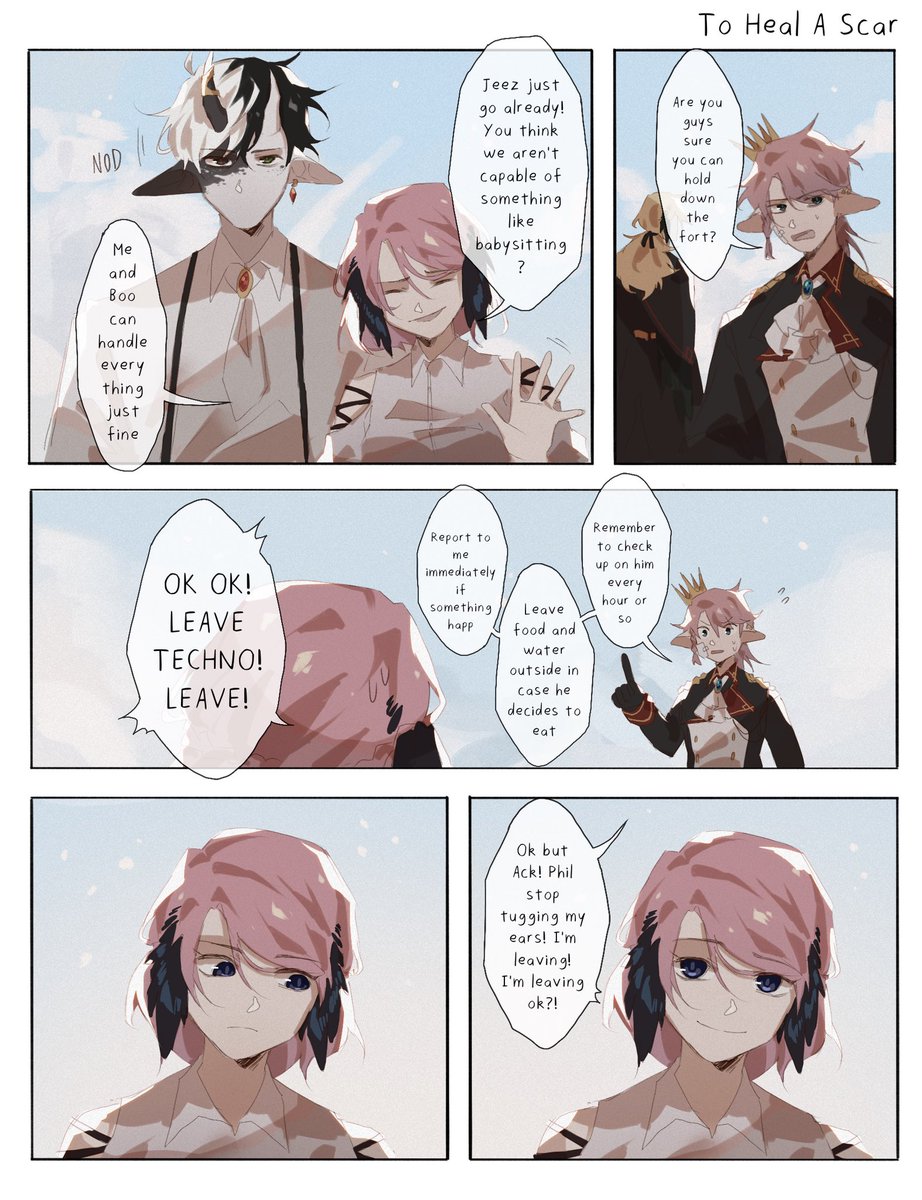 1/3) To heal a scar. Chapter 2. [Cleans」|MilkTeaの漫画