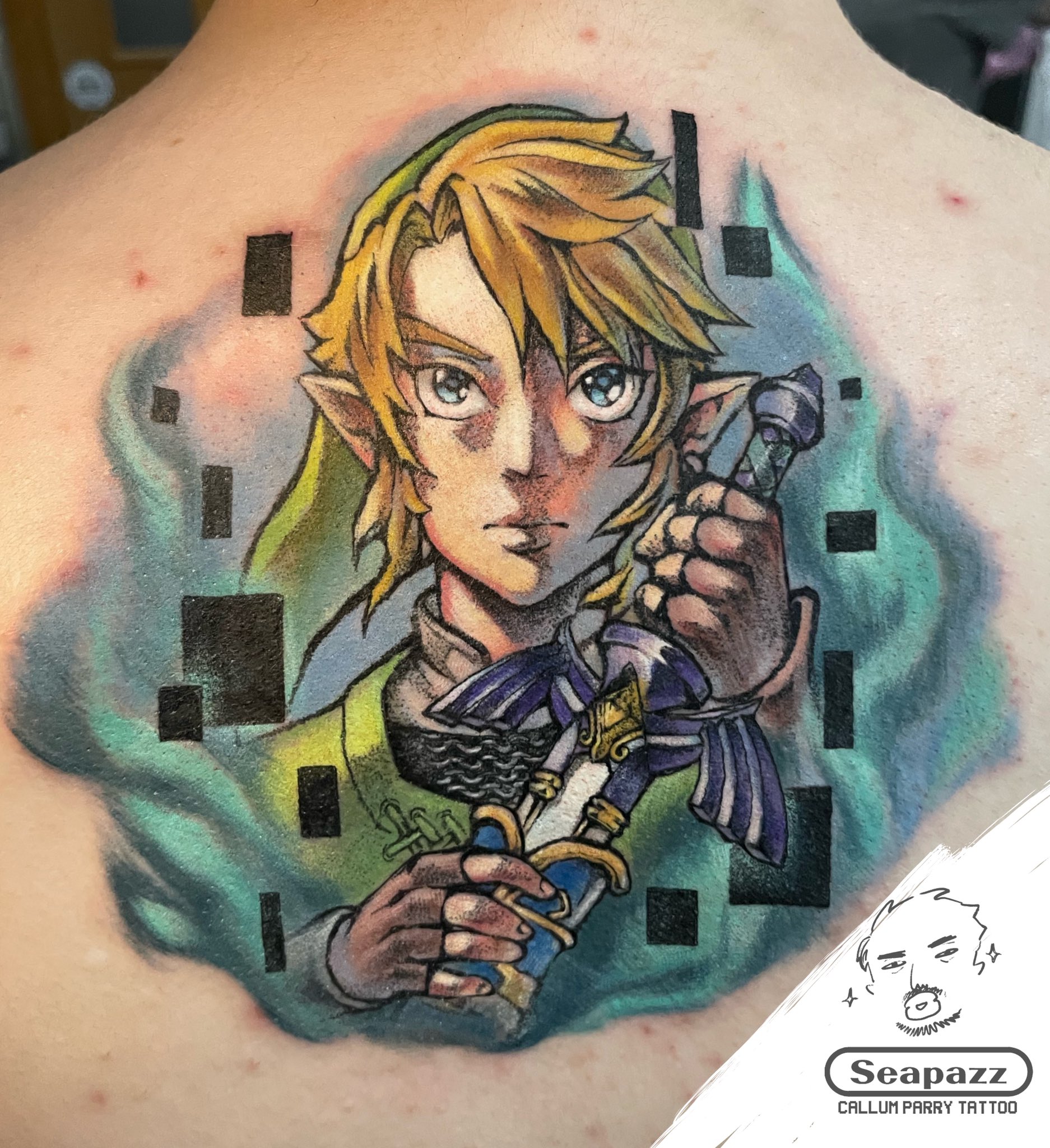 Twilight Princess Triforce Tattoo