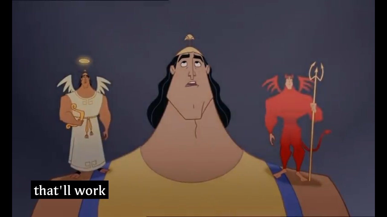 Angel Devil Shoulder Gif