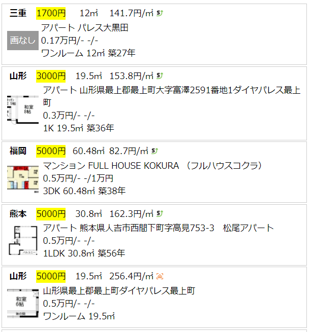 satoru.net on Twitter: "https://t.co/pS642mAQmD 長崎 7000円 https://t.co/HZq79kqGSu 富山9000円 https ...