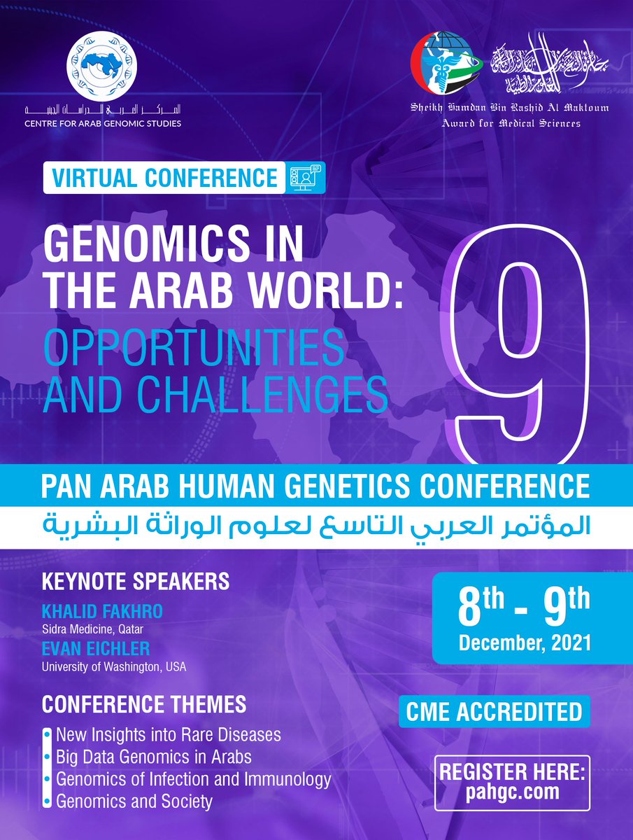 Center for Arab Genomic Studies - A Division of Sheikh Hamdan Award for ...