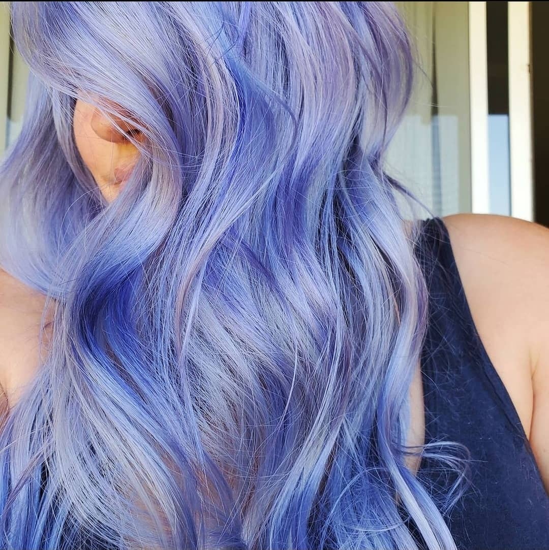 Periwinkle Color Hair