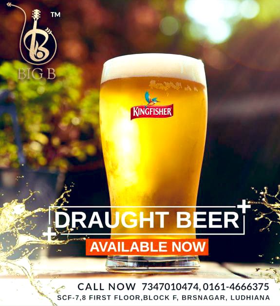 Kingfisher Draught Beer
