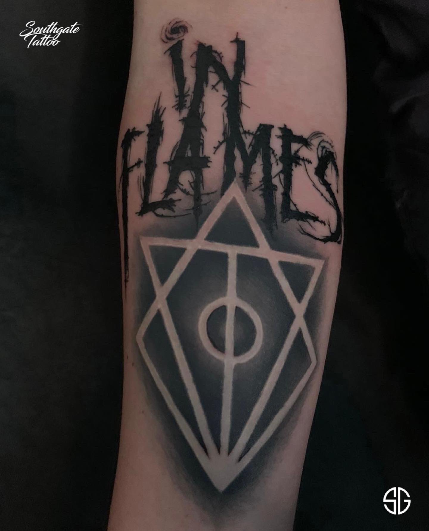 In Flames Band Tattoo