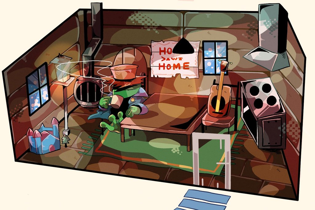 「#MINDHACK 2022年にSteamで配信予定だから皆で悪人をお花ちゃんにしようぜ…🌼 」フチカビの漫画