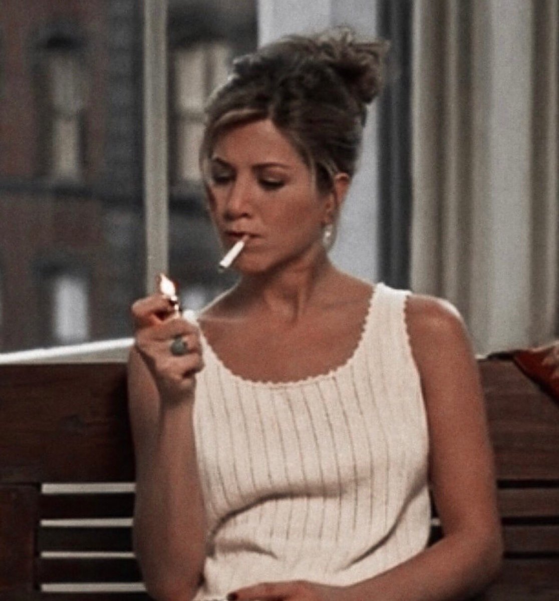 Jennifer Aniston Smoking