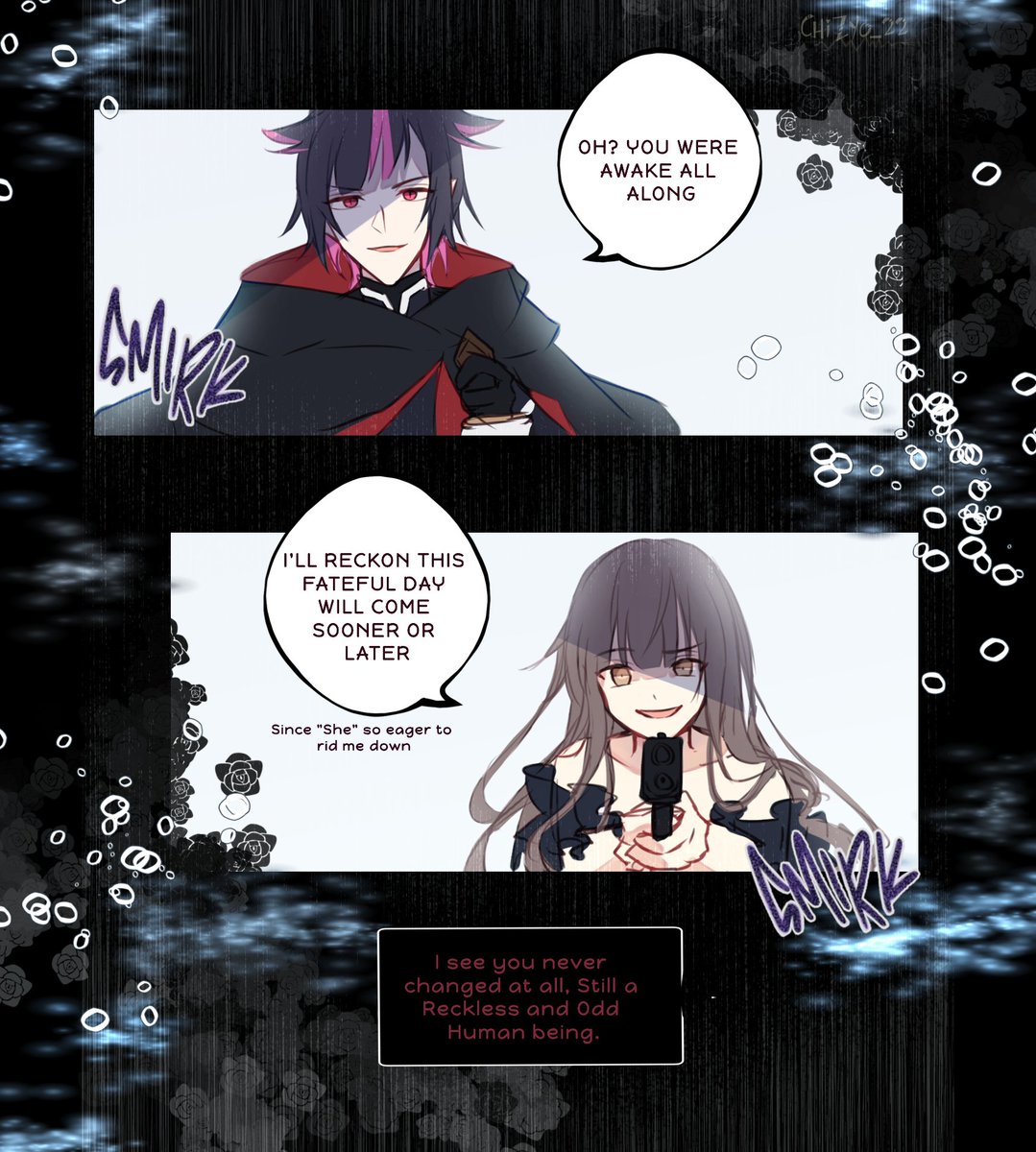 Some Au that i created for my Yume ship 🌸🦇