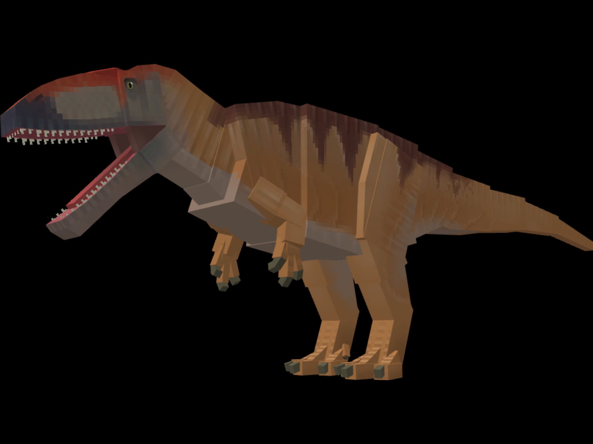 Nirvana Studio💙💛 on Twitter: "Mapusaurus roseae #minecraft #blockbench #dinosaur #paleontology ...