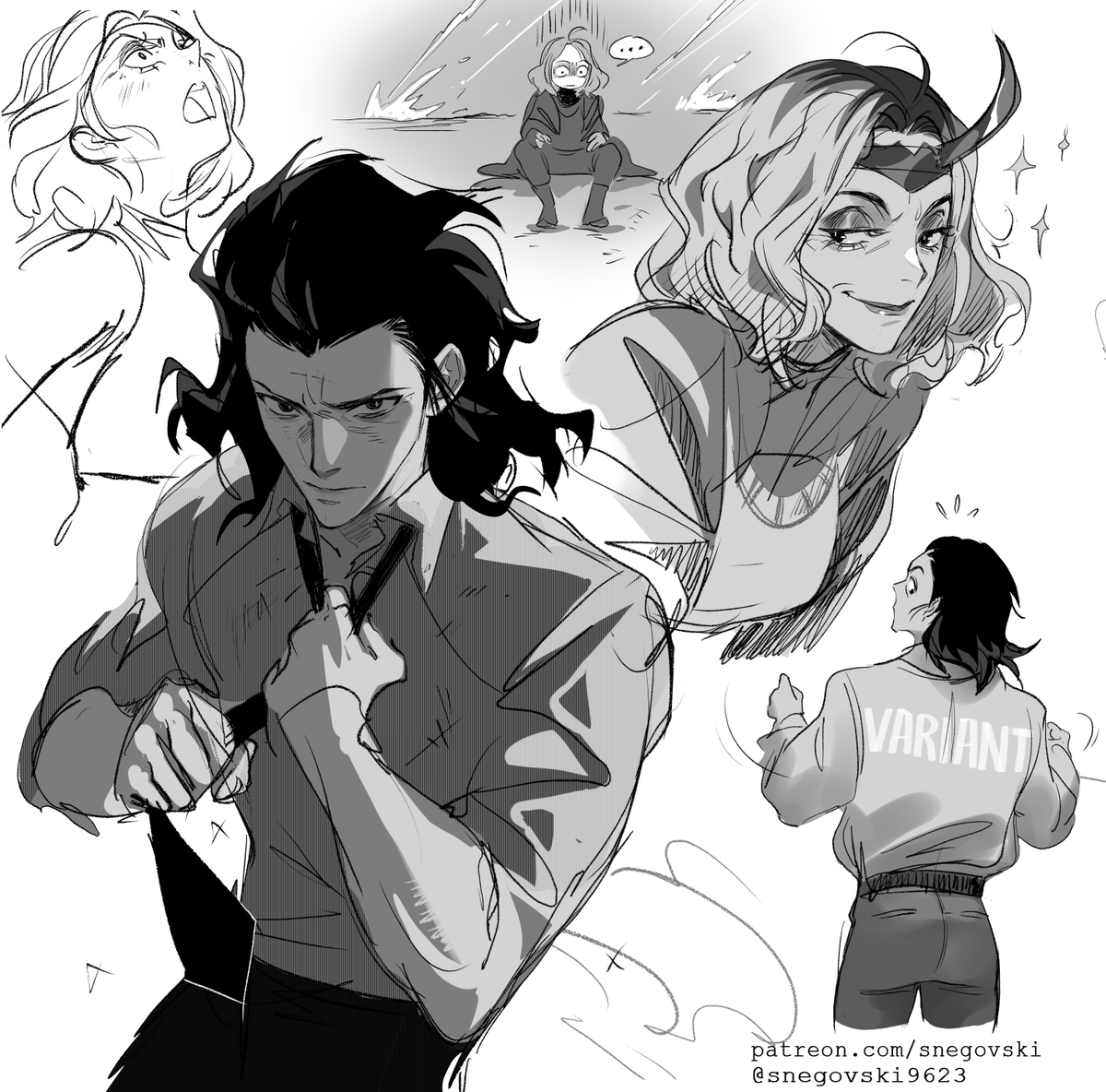 Loki Anime Fan Art