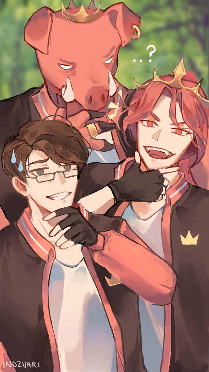 「drawing without the overlay :) 」|ino⁷💤🐷🎗️のイラスト