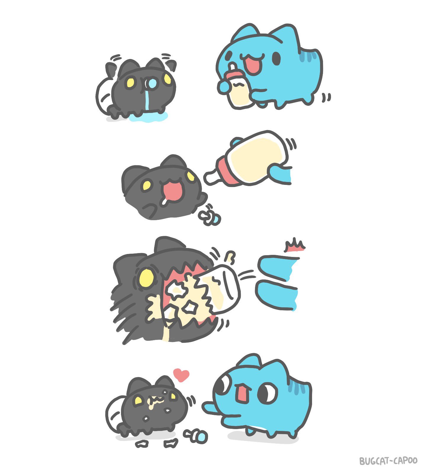 bugcat_capoo_jp on Twitter: "https://t.co/kP6OfKv4Dv" / Twitter