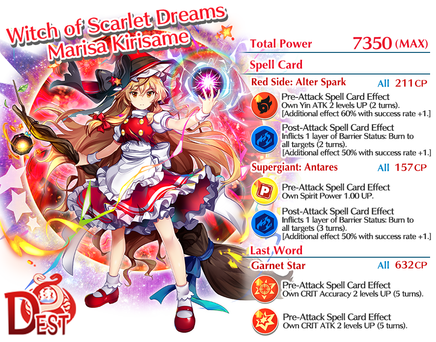 Marisa Kirisame Final Spark