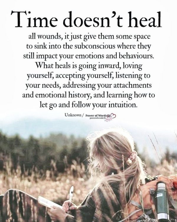 Time Does Not Heal Quotes