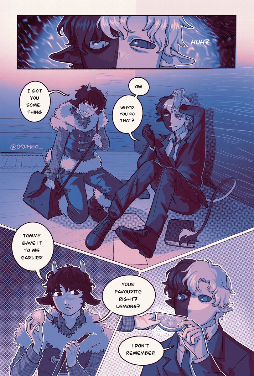 「Bee duo comic 3/3 inspired by @backwardmind Communicator d」💀Grumbonerの漫画