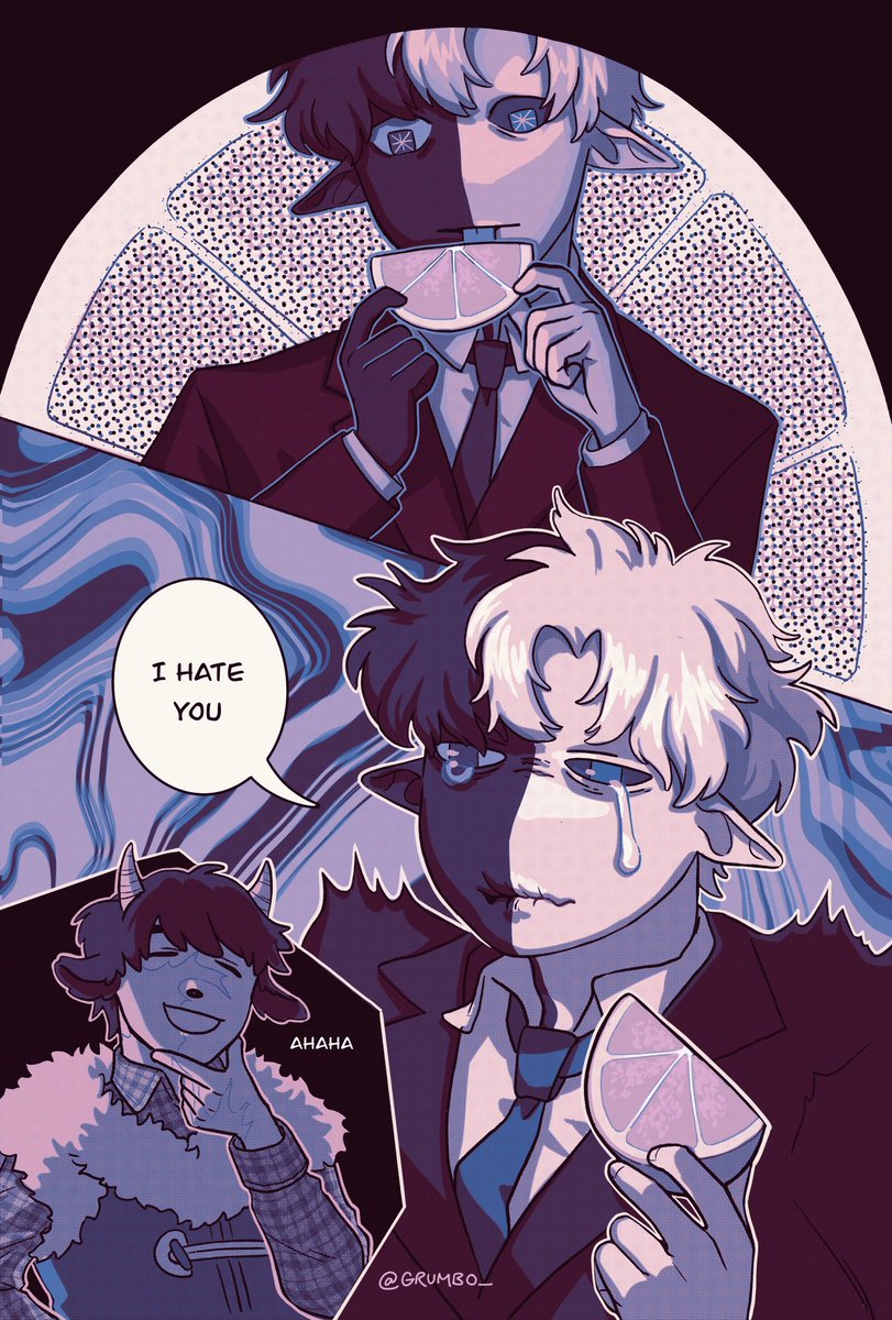 「Bee duo comic 3/3 inspired by @backwardmind Communicator d」💀Grumbonerの漫画