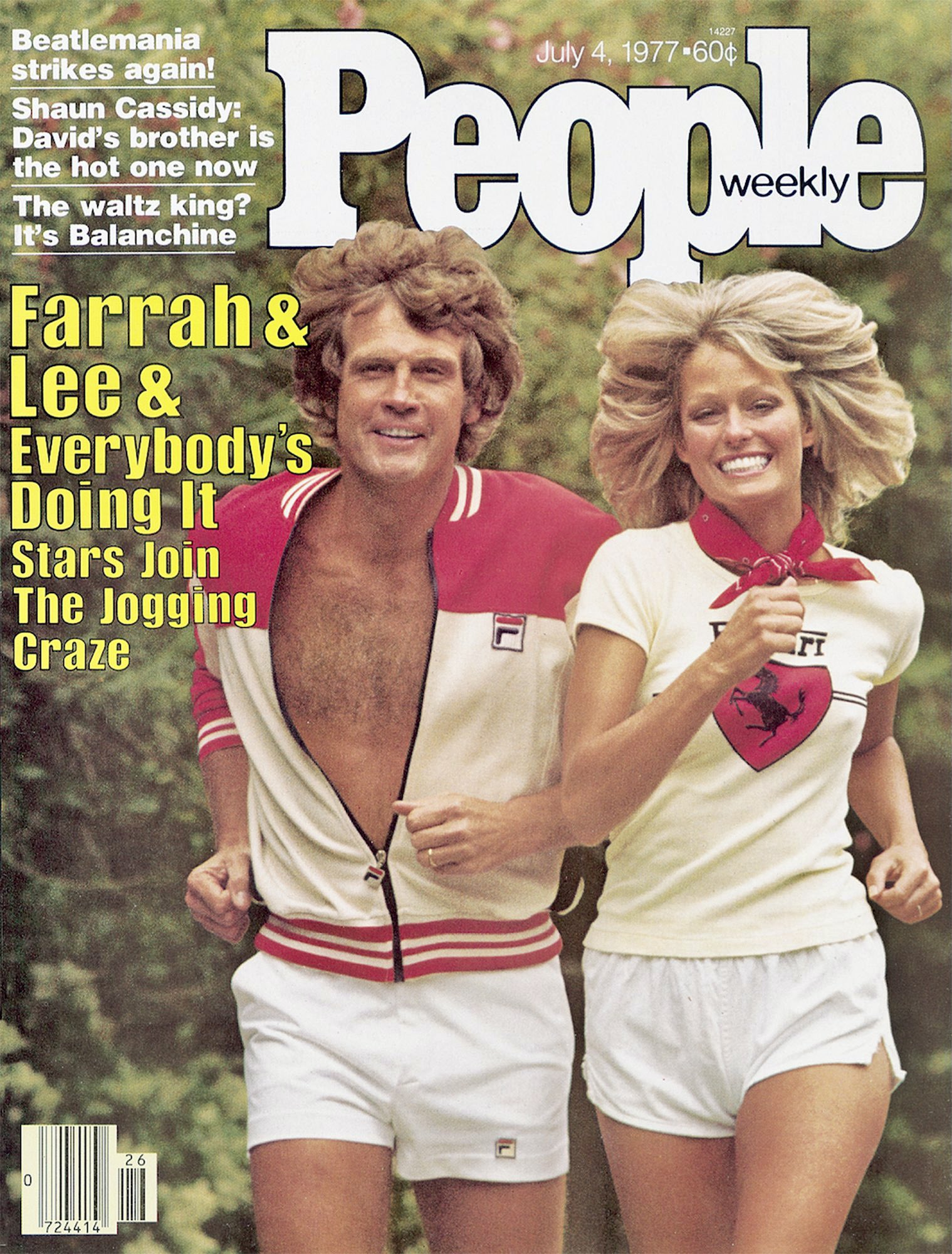 RetroNewsNow on Twitter: "People Magazine Cover, July 4, 1977: Lee Majors and Farrah Fawcett ...