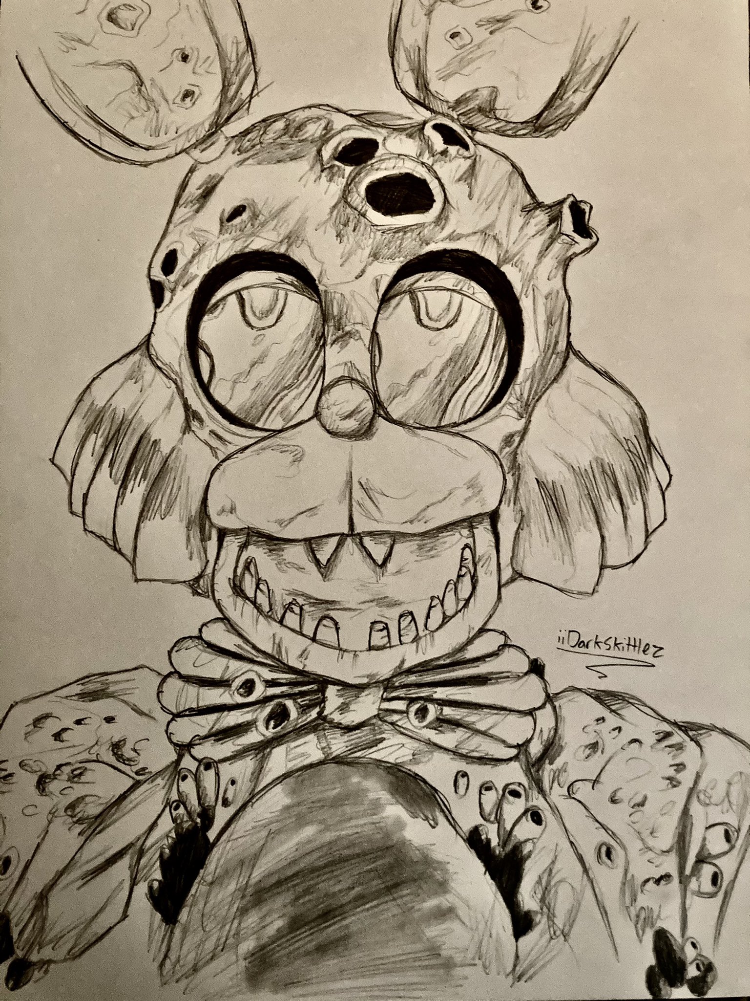 Toy Bonnie Drawing