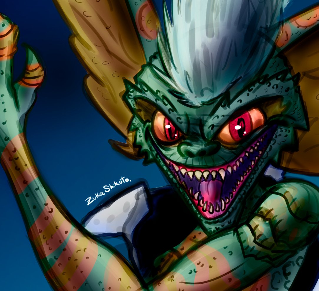 Evil Gremlins Drawing