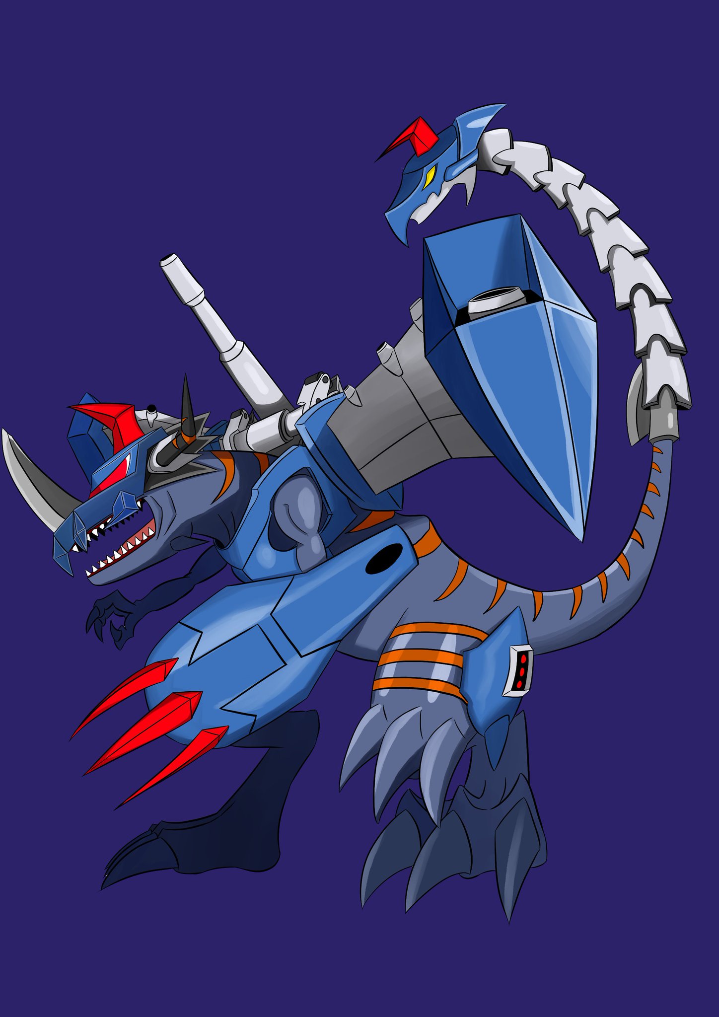 Digimon Fusion Metalgreymon