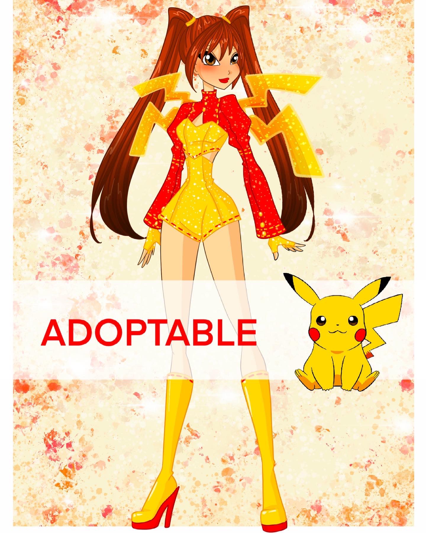 Pokemon Human Form Female Pikachu