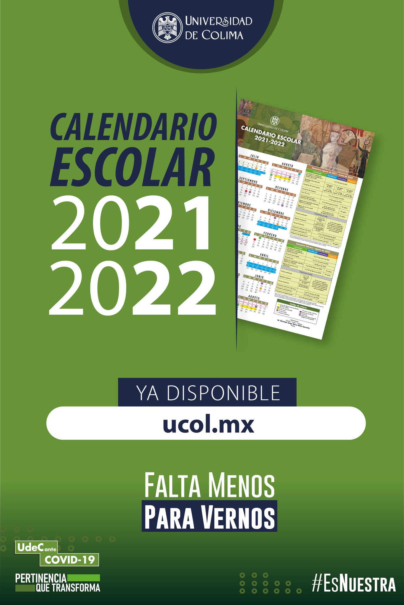 Universidad de Colima on Twitter: "Comienza la cuenta regresiva para un nuevo ciclo escolar ...