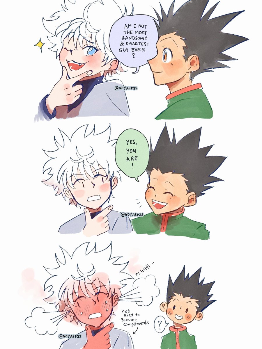 「Let me revamp my comic for killugon day 👁️ #hxh 」pj's art ️の漫画