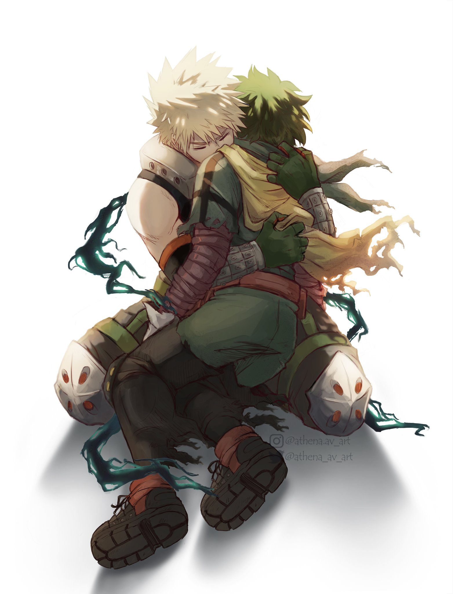 Athena-av art 🧡💚 Preorders in production status on Twitter: ""I found you" . My wish for chapter ...