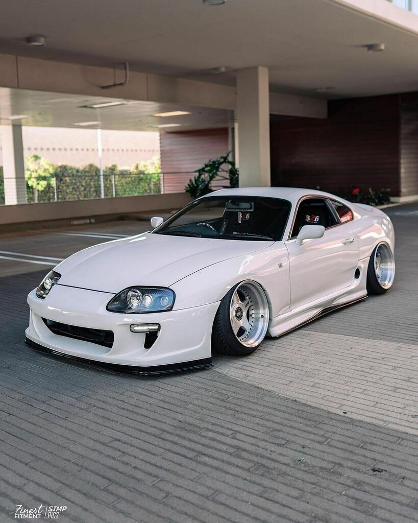 Stanced Supra Mk4