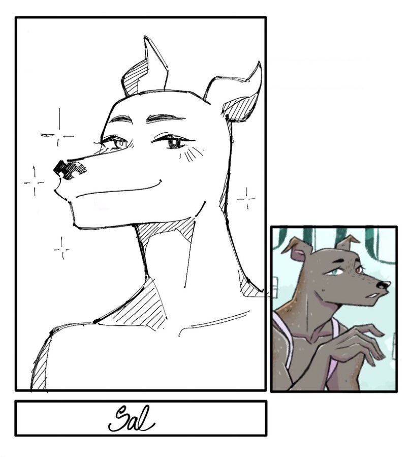 「I heARD FURRY TWITTER IS TRENDING!!!! I AM HERE!!!! FURRIE」Deya Munizの漫画