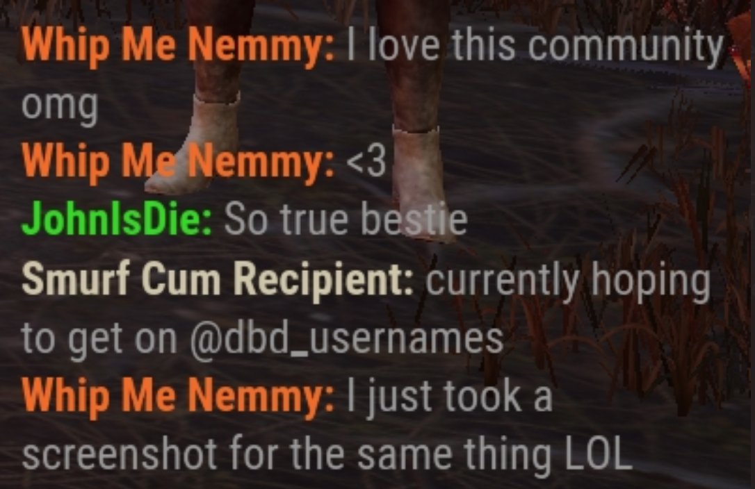 Dead By Daylight Usernames on Twitter: ":) https://t.co/kkzGiq3TYp" / Twitter