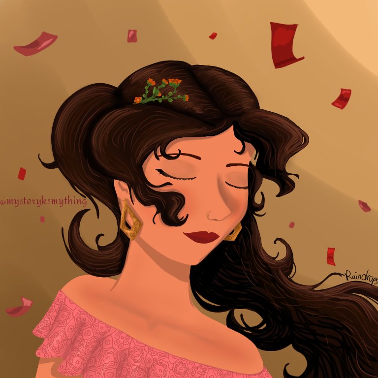 Wonderful fan art of Elena celebrating the show nominated for many ...