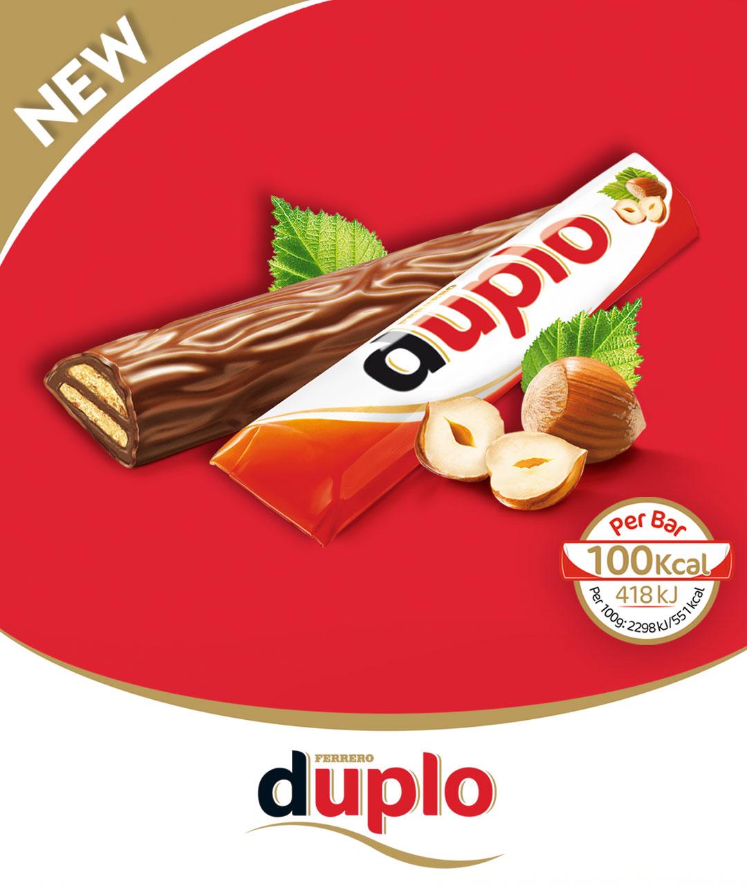 Ferrero Duplo Logo 23836 Ferrero Duplo "Du Rockst Wirklich Immer"