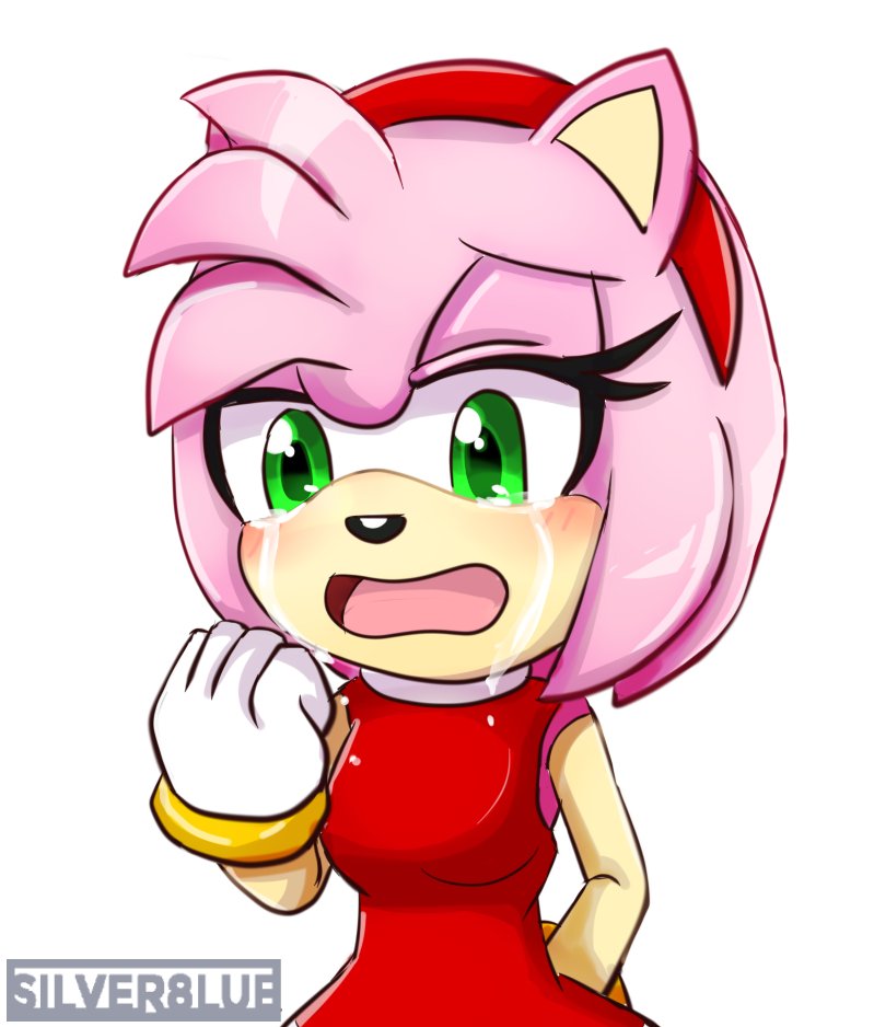 Amy Rose Crying Sonic X