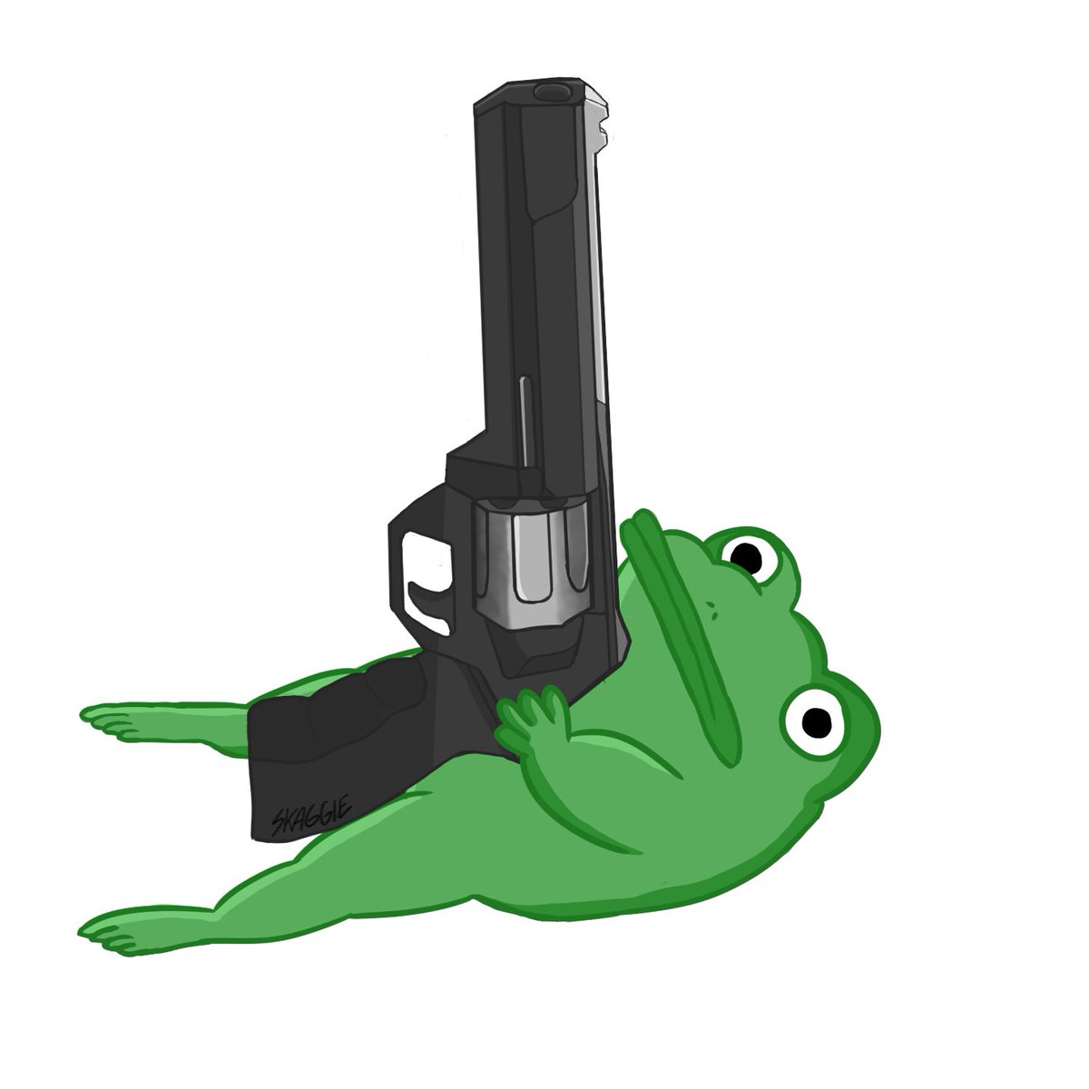 I started to learn drawing again, here is our beloved Fred as Frog! : r ...