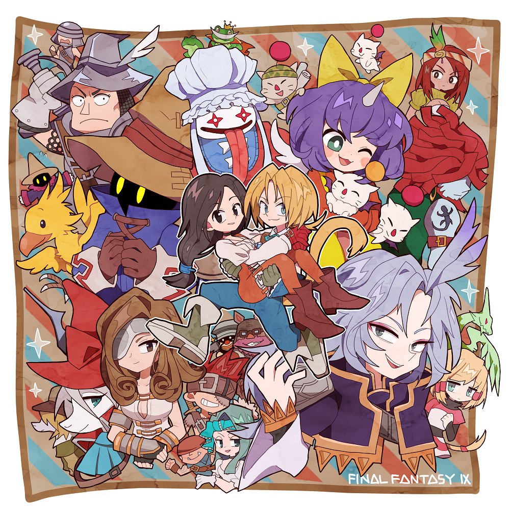 辰乃 on Twitter: "FF9 21周年おめでとうございます！アニメも楽しみ～！ #FF9_21周年 https://t.co/3udHPKzRkt" / Twitter