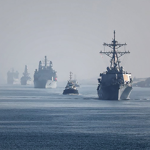 Carrier Strike Group 21 (CSG21) in action – Força Aérea