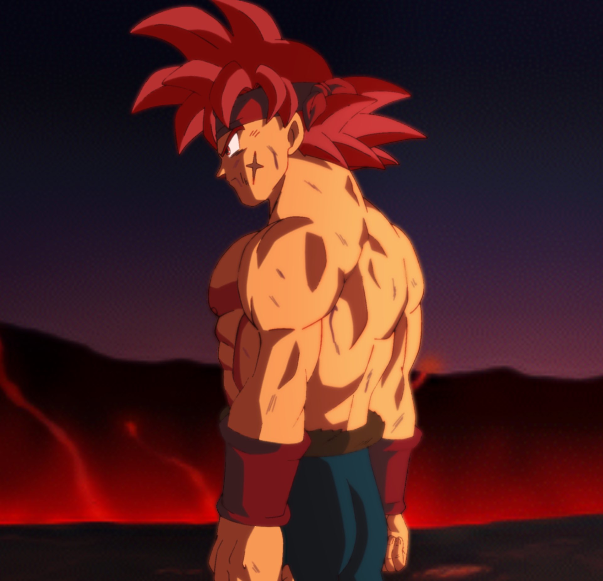 Bardock Ssj God Bardock (DBL43 01S) | Characters | Dragon Ball Legends