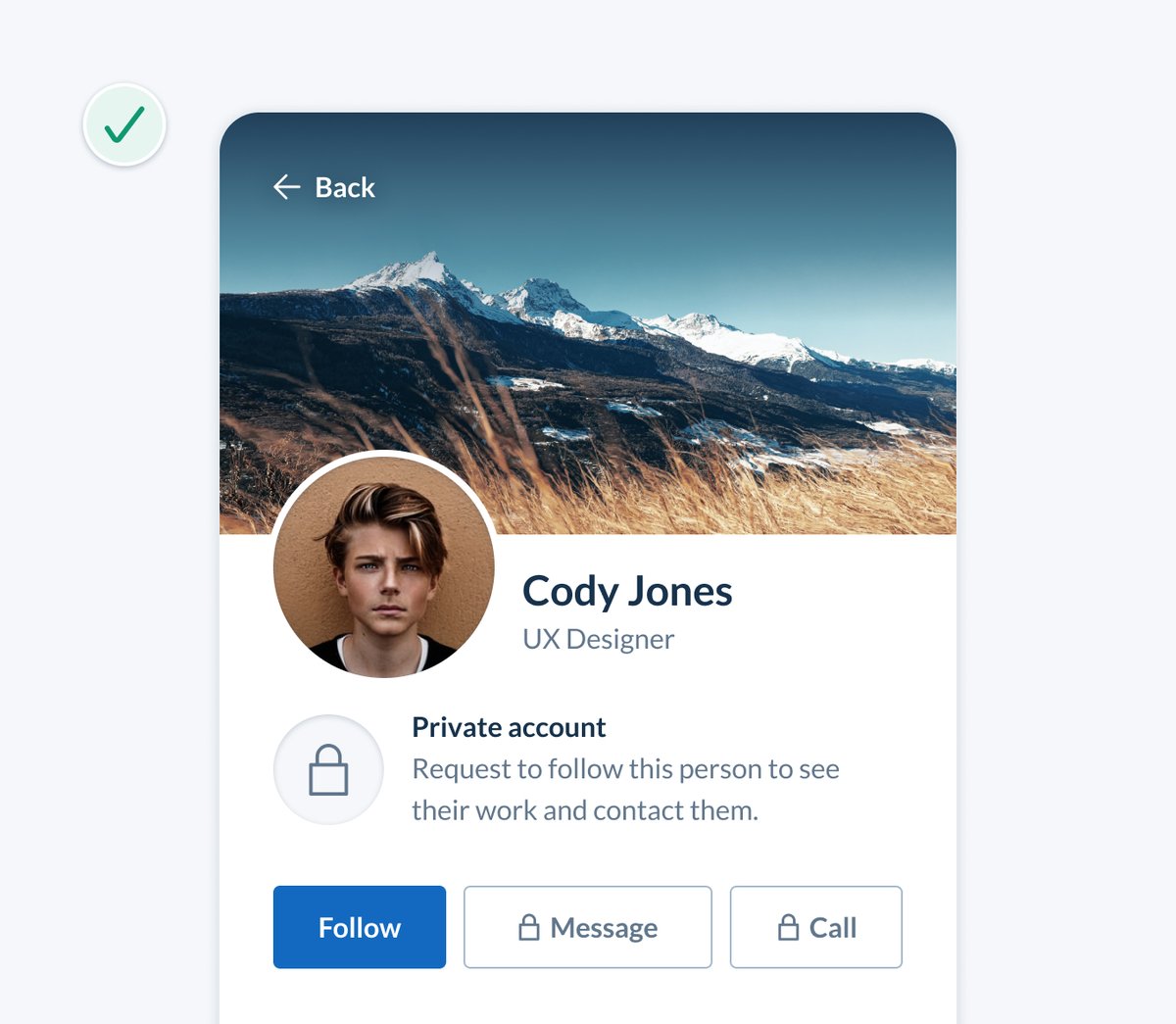 Avoid disabled buttons 🙅‍♂️ Disabled buttons can cause people to get ...