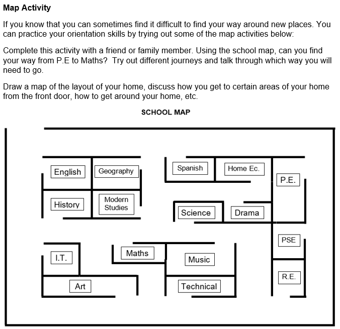 Road Map Worksheet