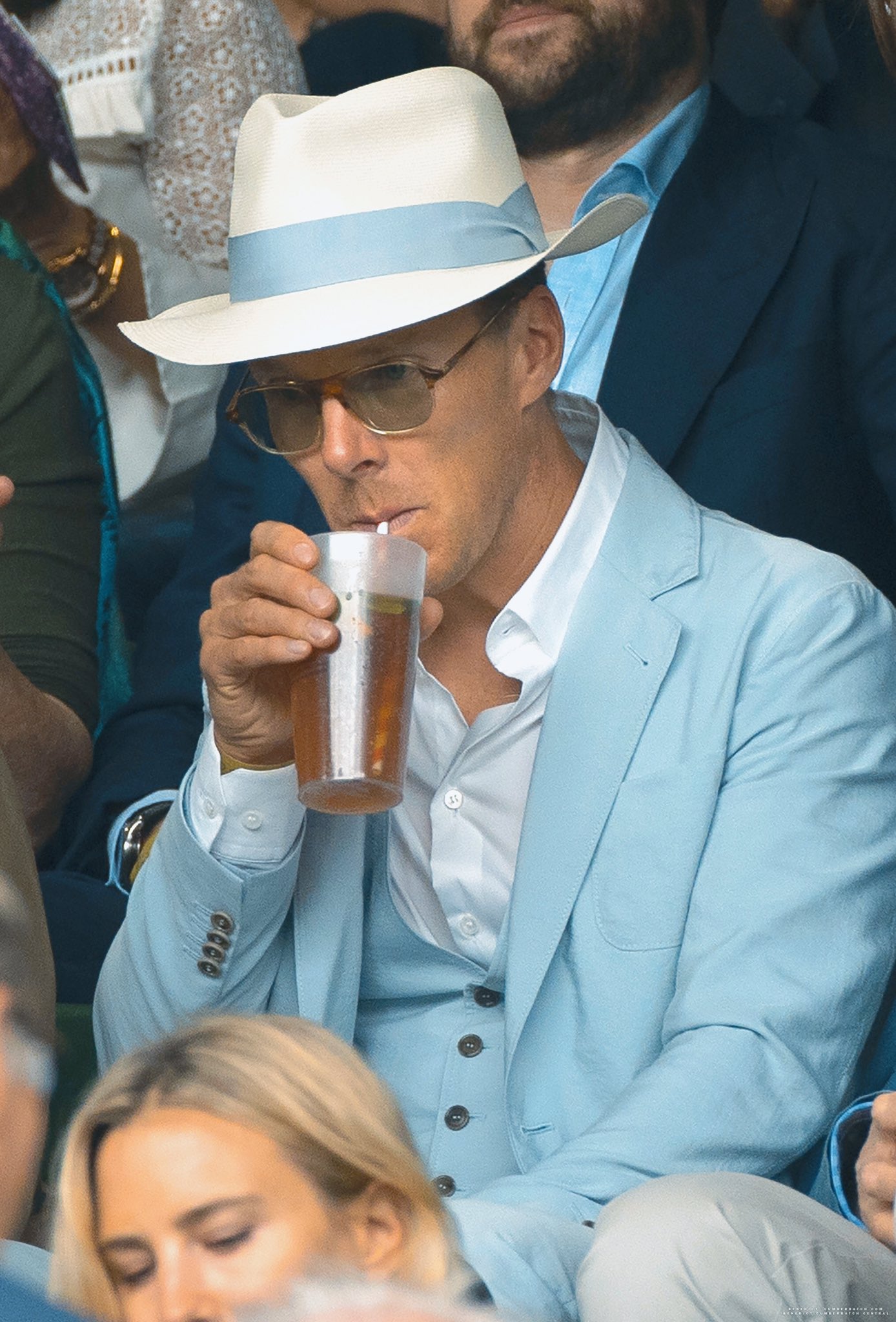 Benedict Cumberbatch Blue Suit