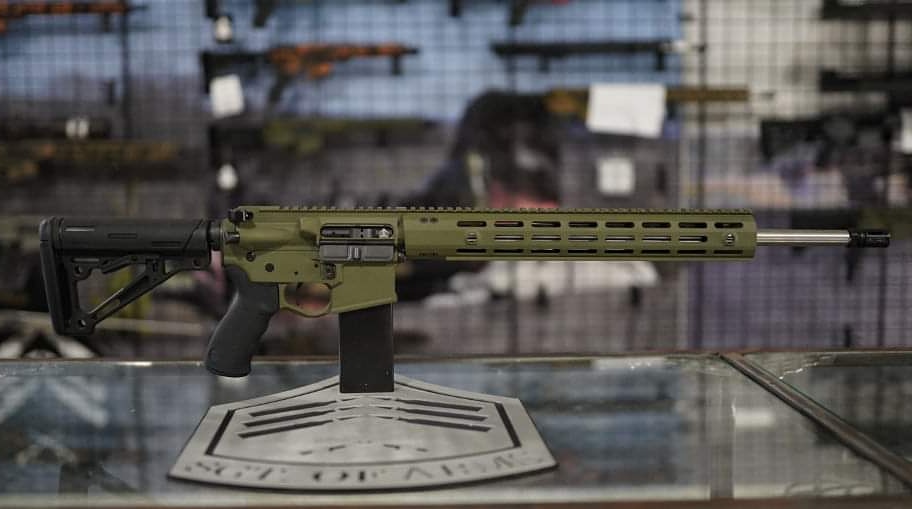 Custom AR Build Cerakoted Using Sniper Green Cerakote, 45% OFF