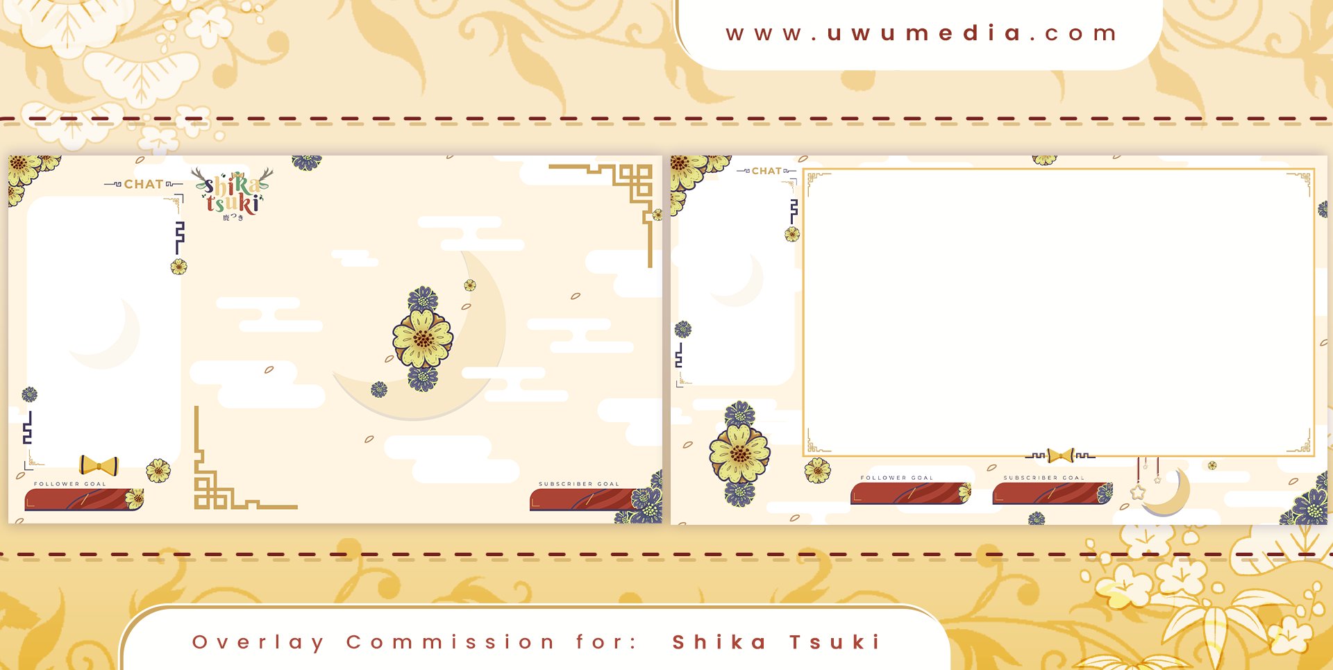 UWU MEDIA | KAWAII GRAPHICS STUDIO on Twitter: "Overlay set for @soymilktm 😊 Thank you for ...