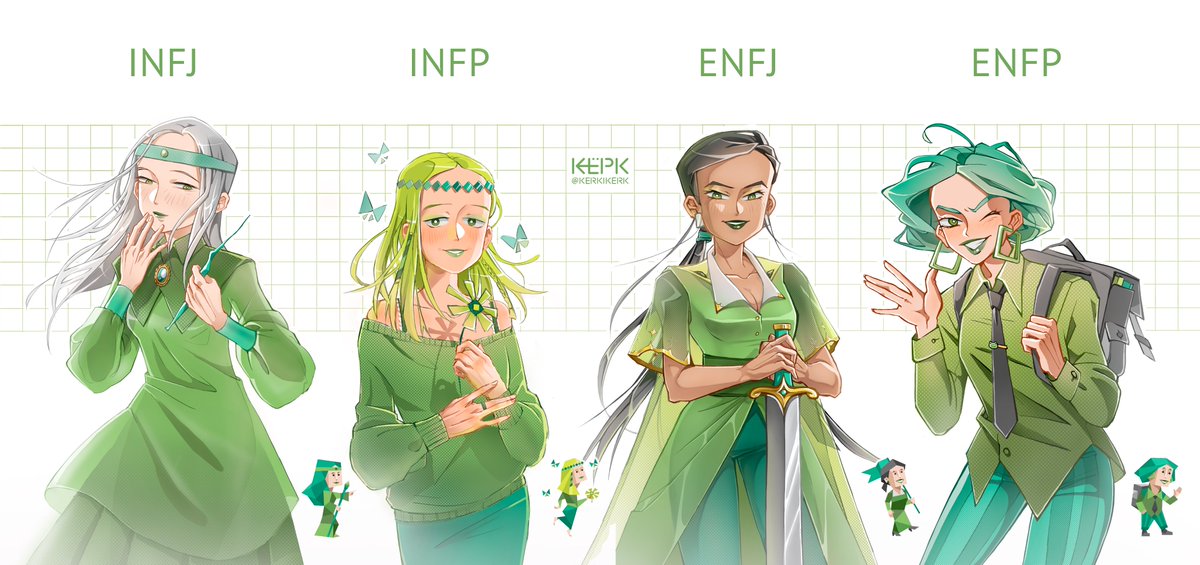 Estj Fanart 7hrang In 2021 Mbti Character Mbti Mbti Personality Enola