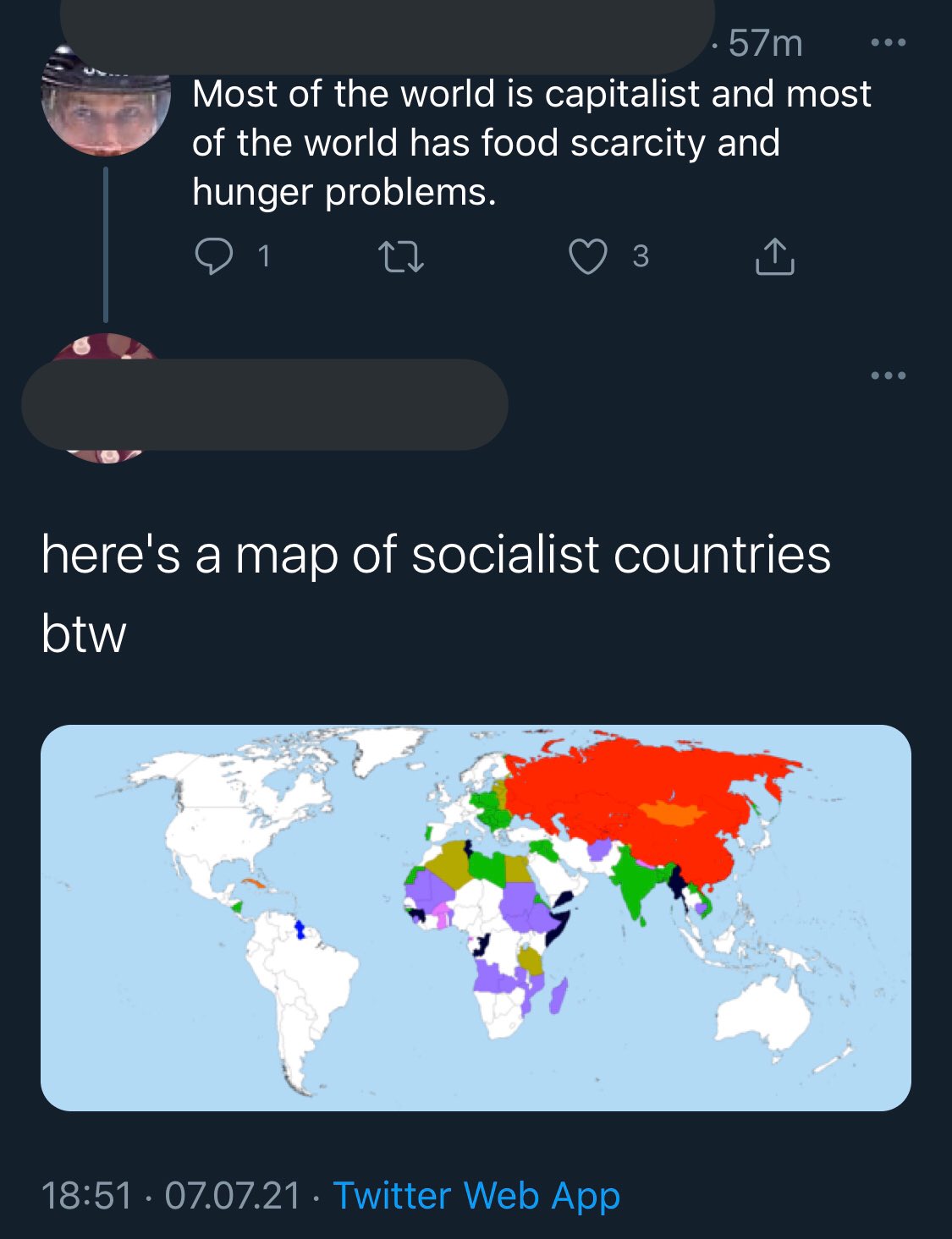 Capitalism Vs Socialism Maps