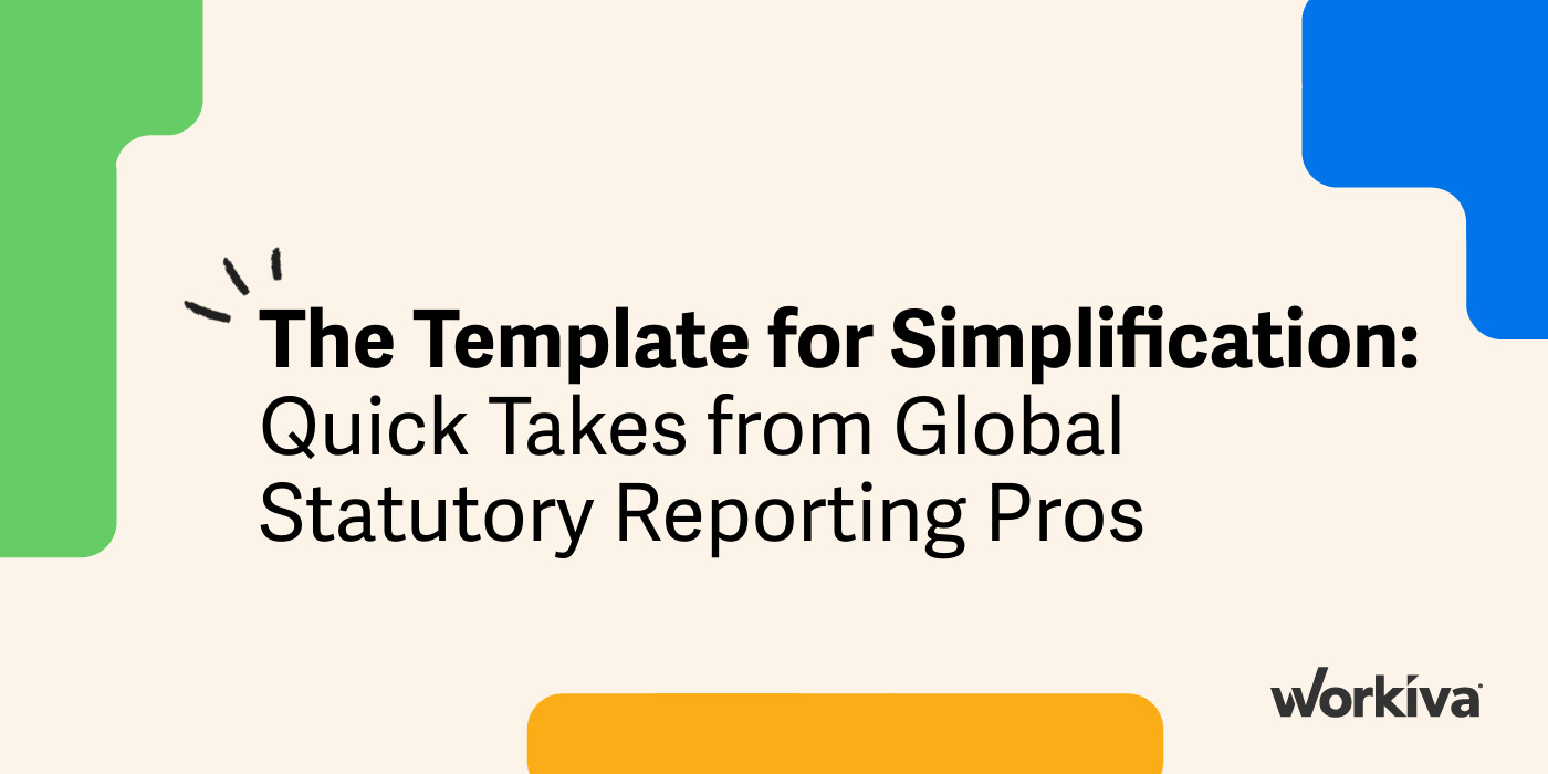 Workiva on Twitter: "More entities, more problems, right? Not so fast. Our guests at Global ...