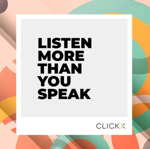 Listening Before Speaking