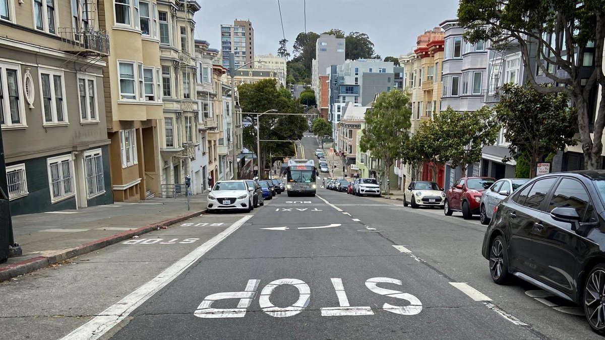 Meet your newest Muni lanes on the 1 California! : r/BayAreaLocal