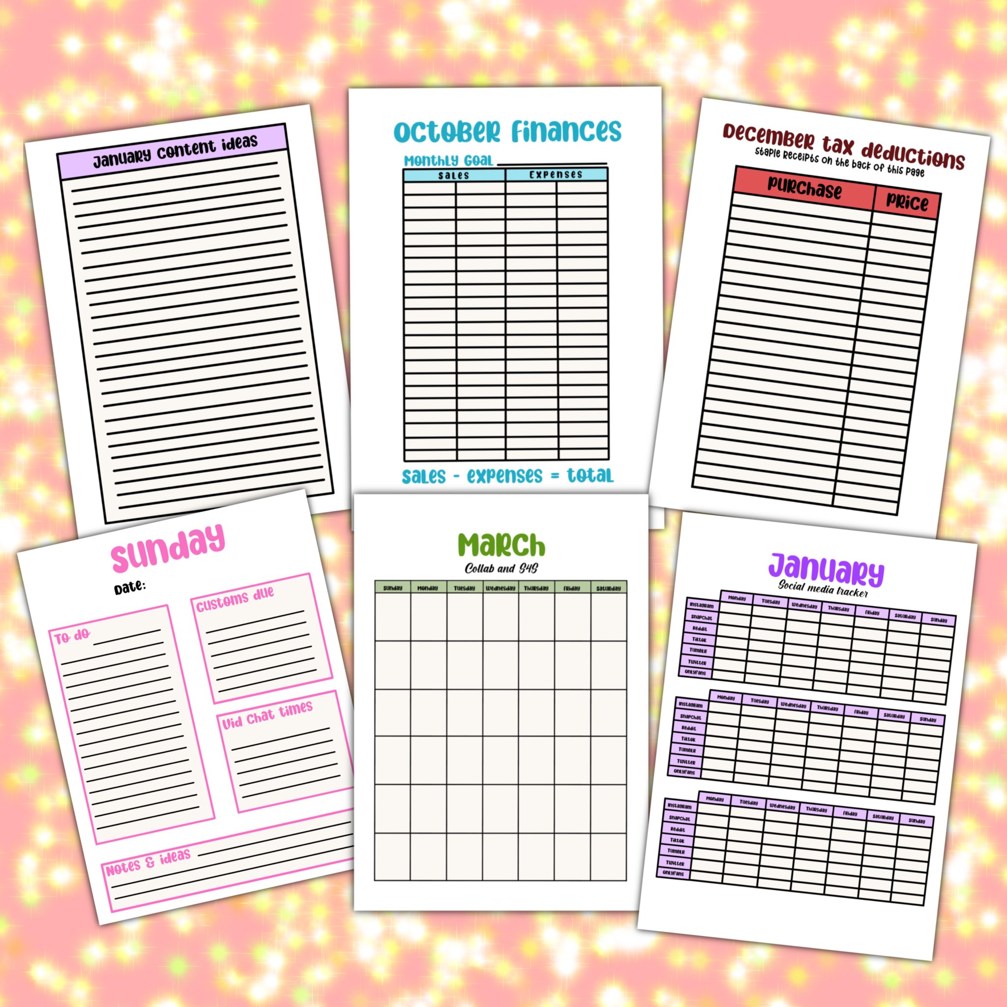 Tw Pornstars Thick Tiffany 3 Sale Twitter I Created The Ultimate Sex Worker Planner 🌸