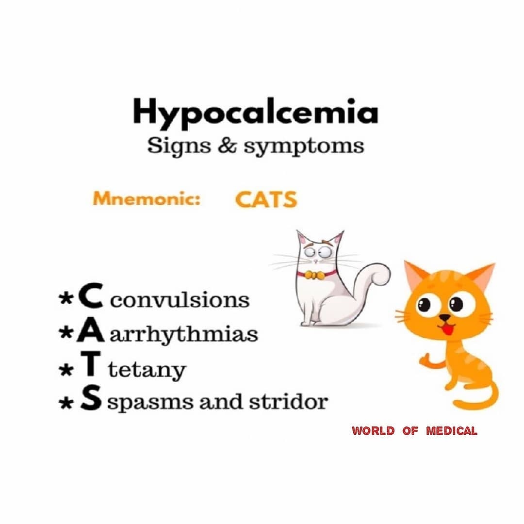 Hypocalcemia Mnemonic